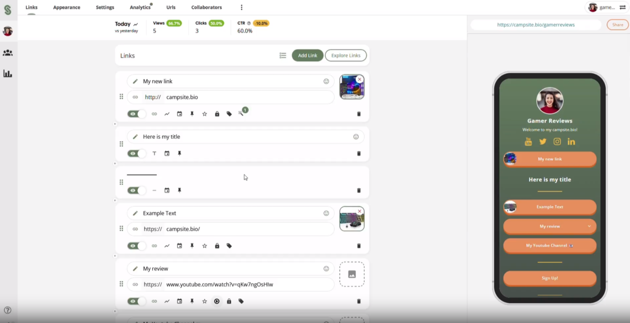19 meilleures alternatives à Linktree en 2025