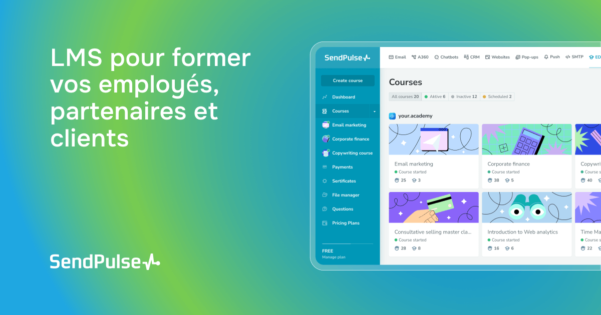 LMS | SendPulse FR