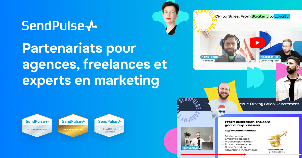 Agences | SendPulse FR